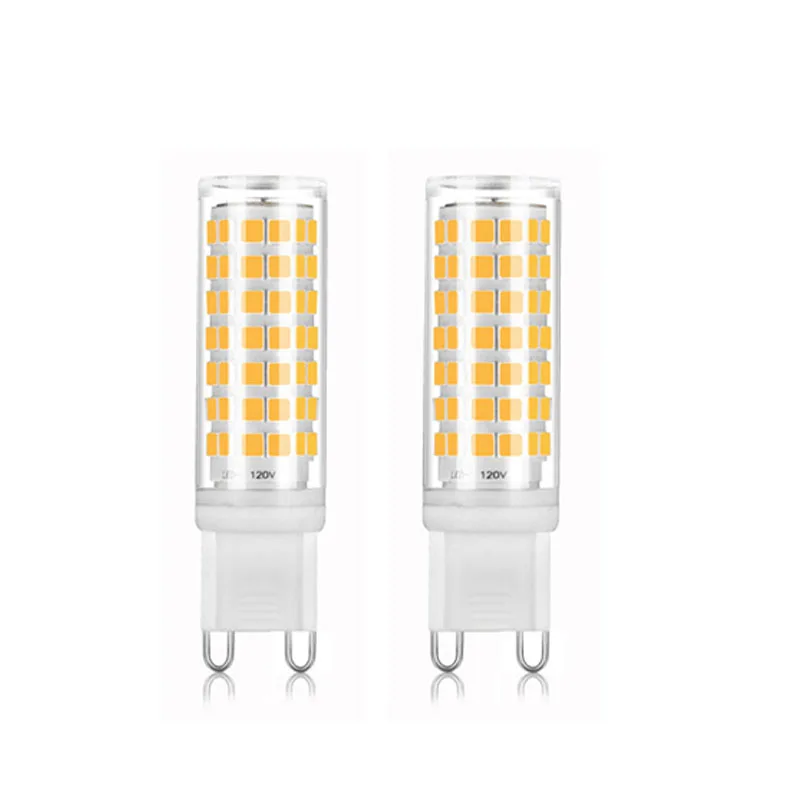 Brightest G9 LED Lamp AC220V 5W 7W 9W 12W Ceramic SMD2835 LED Bulb Warm ...