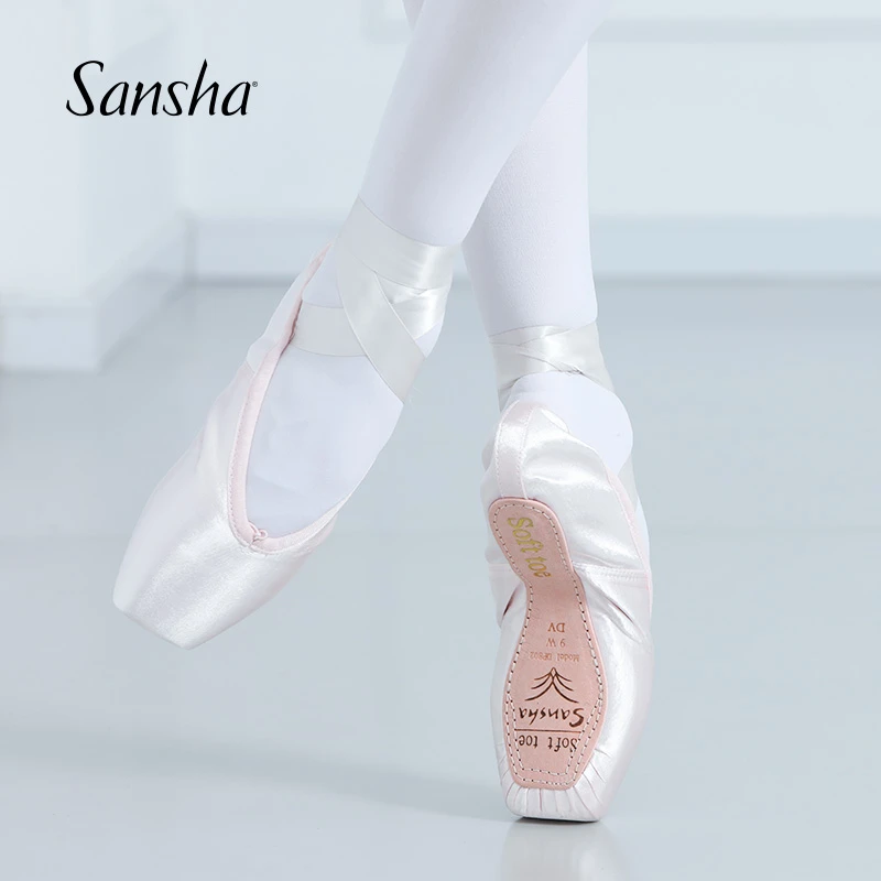 Sansha Adult Kids Demi-pointe Shoes Without Shank Girls Women Ballet ...