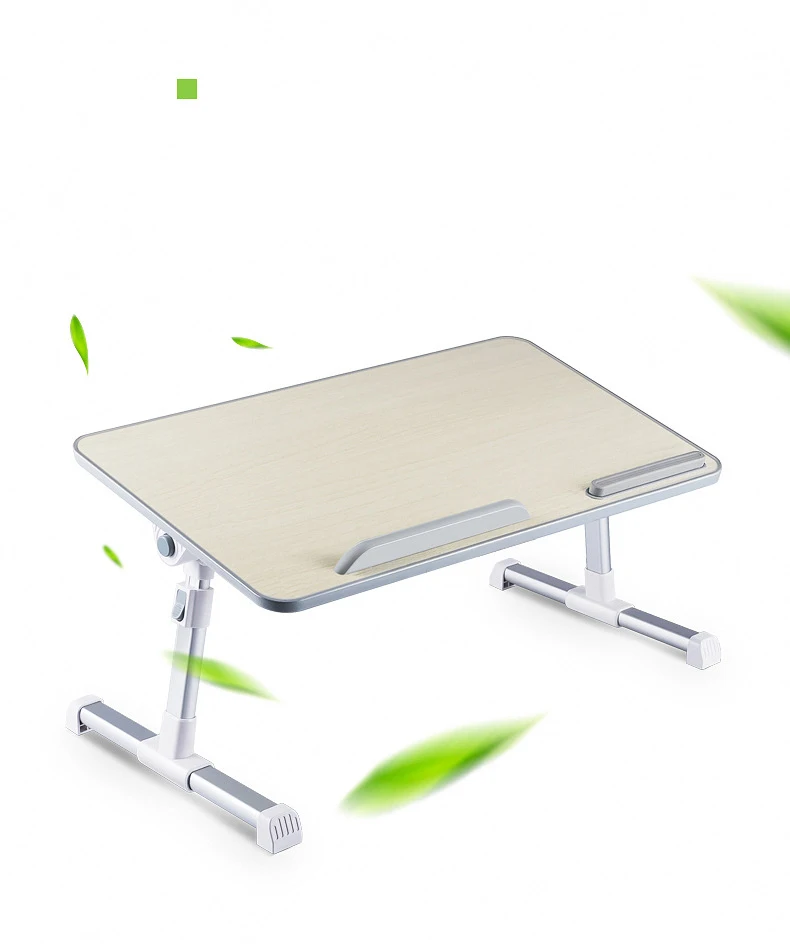 Multi-functional Folding Laptop Stand Holder Study Table Desk Wooden ...