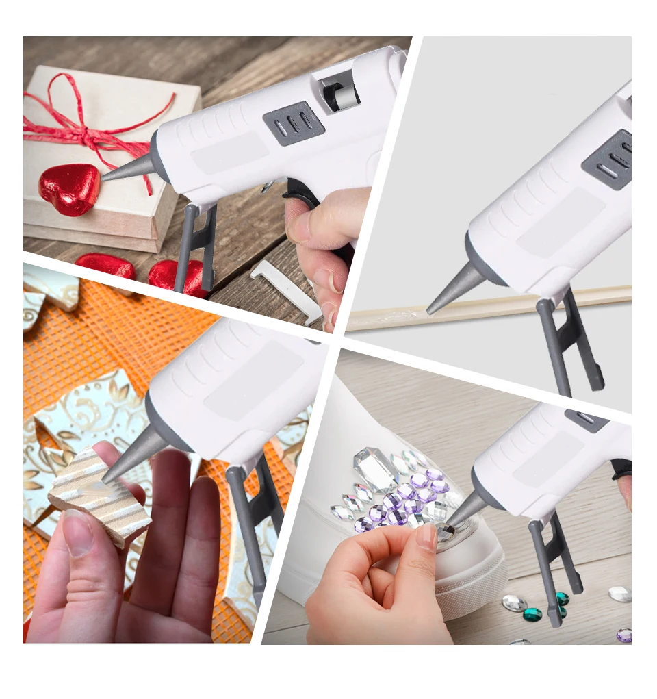 Pistolet à colle,KIT E-UK--Mini Pistolet À Colle Chaude 20w, Chauffage ...