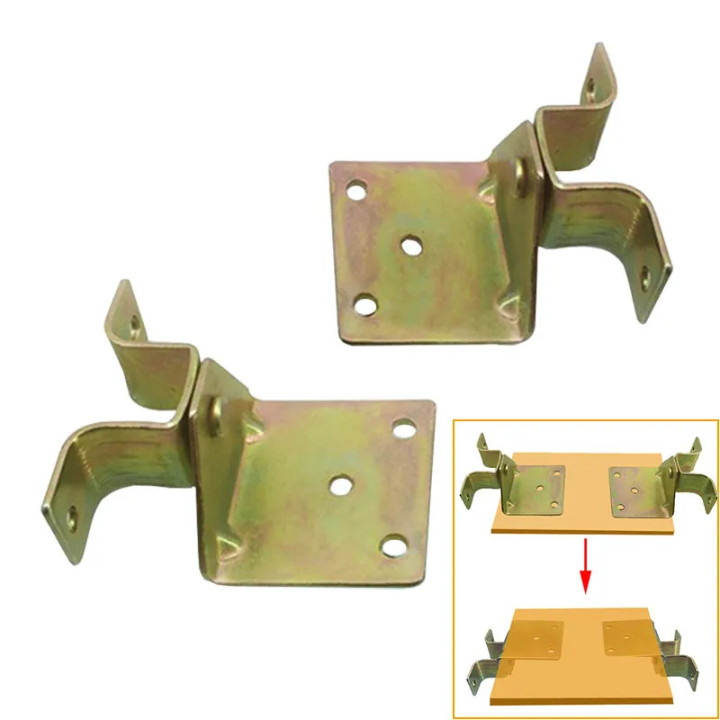 2pc Folding dining table hinge mechanism 360 degree flip board support ...