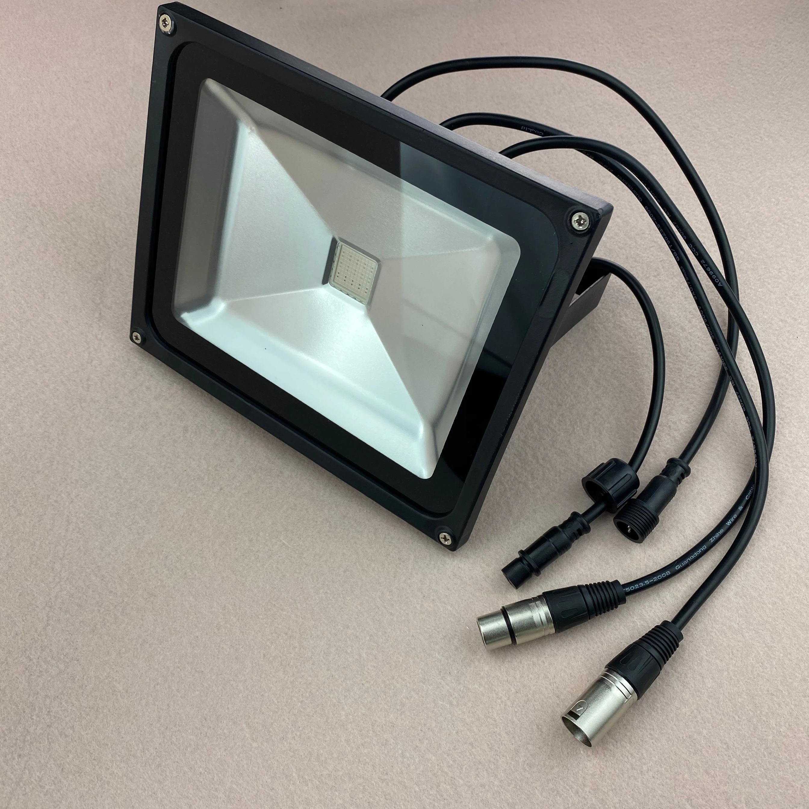 Dc24v Input 30w Rgb Dmx Led Flood Light;ip66;high Quality;xrl Connector ...