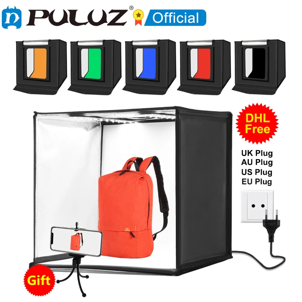 PULUZ-60X60-Photo-Studio-Light-Box-Studio-Fotografi-Menembak-Lampu ...