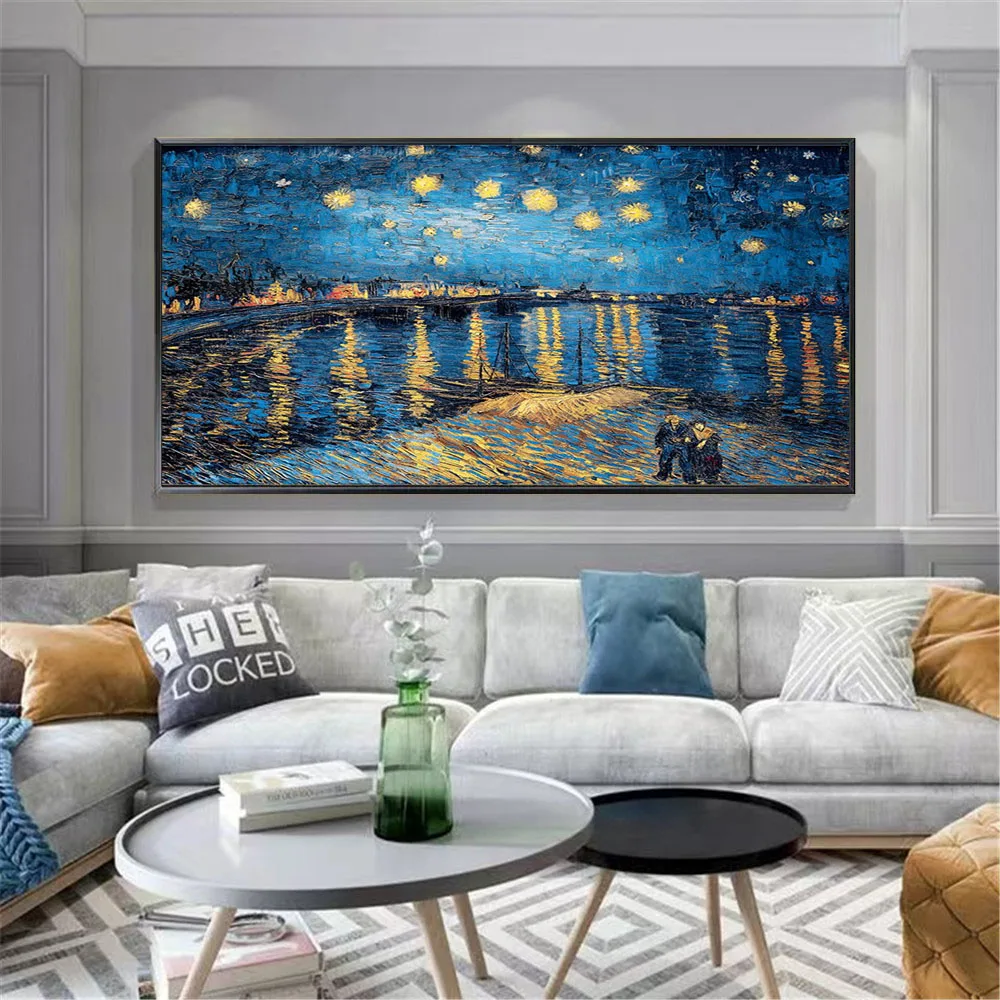 Starry Night Van Gogh Texture