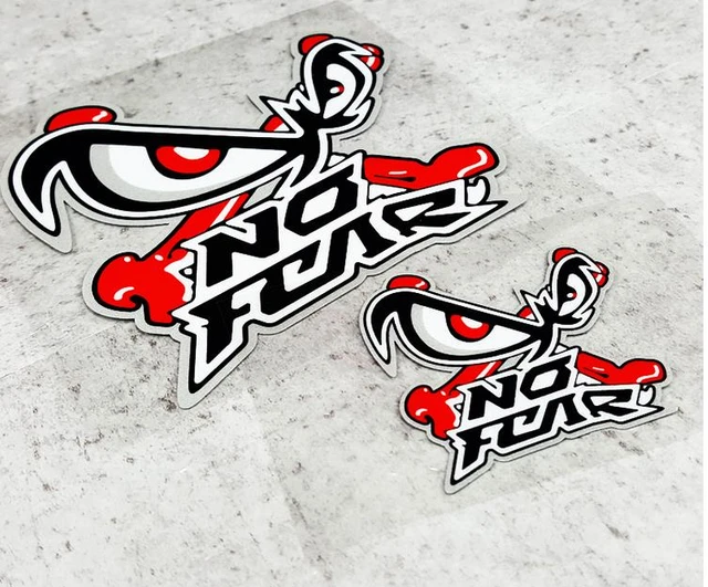 No Fear Motocross Logo