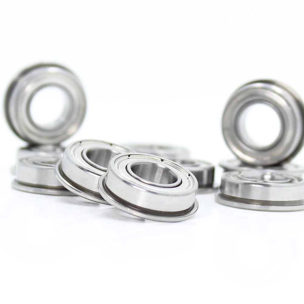 F688zz Bearing Abec-5 (10pcs) 8*16*5 Mm Flanged F688z Ball Bearings ...