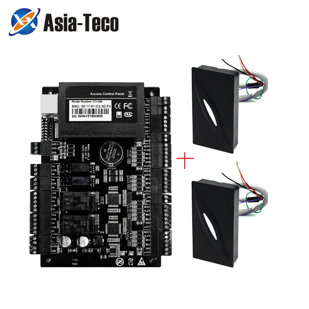 Wiegand Access Control Panel | Access Control Kit 10 Doors | Door ...