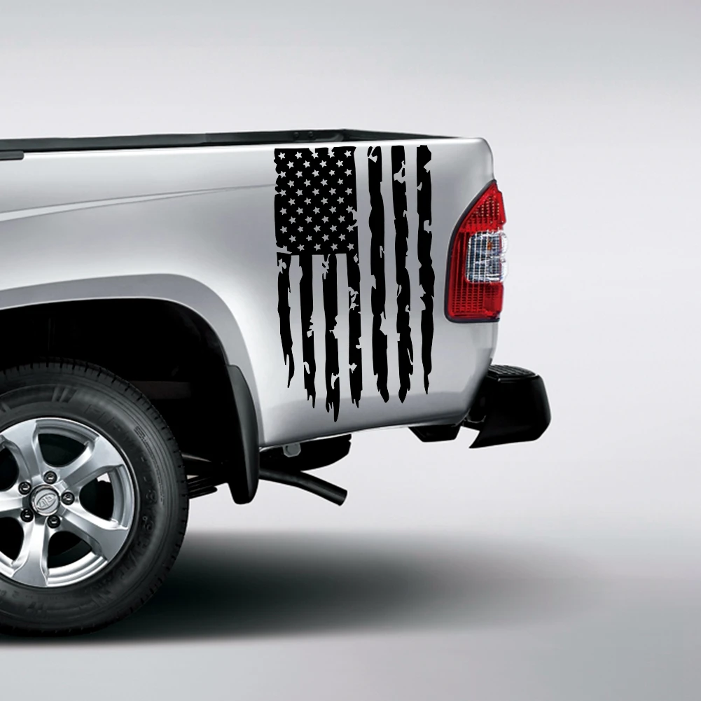 American Flag Truck Graphics