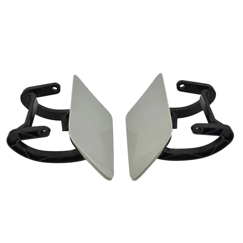 Headlight Front Pair Bumper L&R Washer Cover Cap for Mercedes W221 S ...