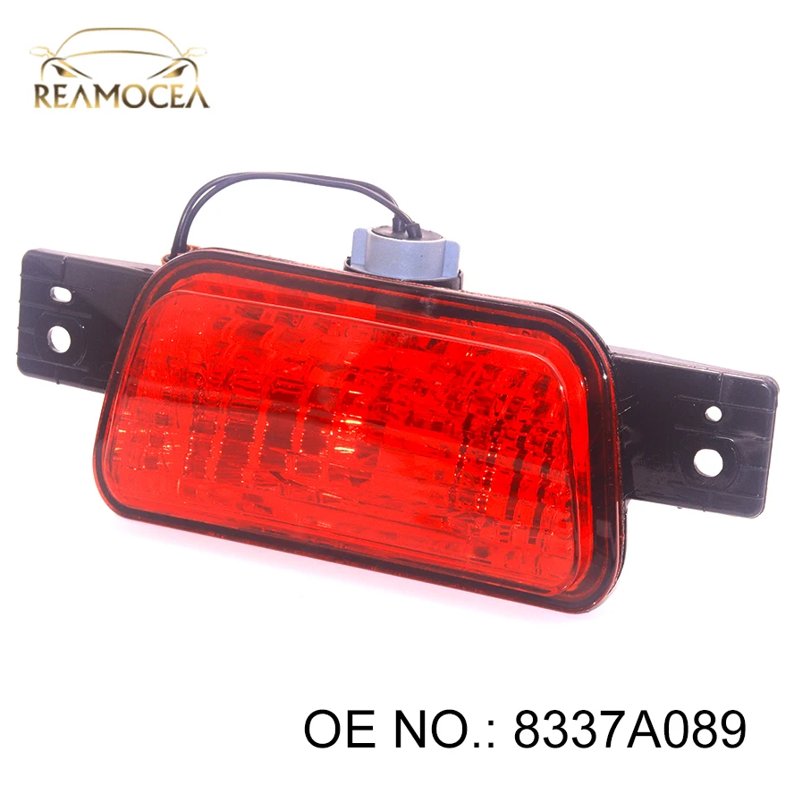 Reamocea cubierta de neumático de repuesto trasero, lámpara antiniebla ...