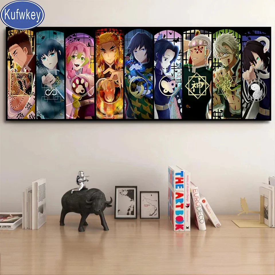 Japanese-Anime-Manga-Demon-Slayer-Blade-Diamond-Painting-Modern-Manga ...