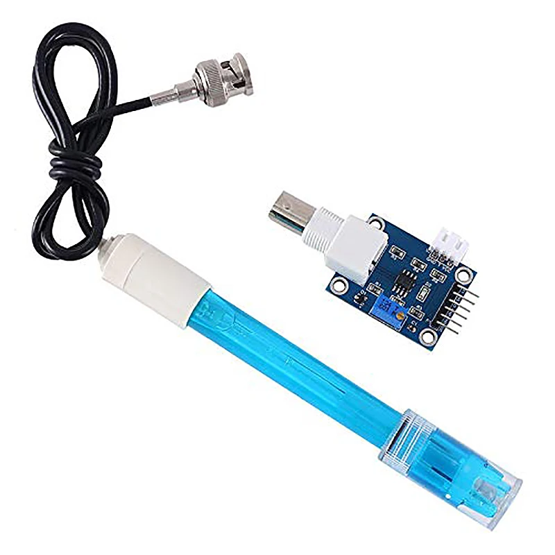 New 5V PH Sensor Module Ph Tester Liquid PH0-14 Value Detection Sensor ...