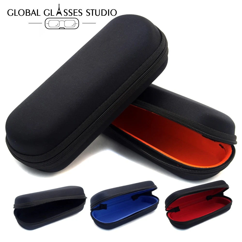 Eyewear Glasses Cases Logo Customized Portable Sunglasses Zipper ...