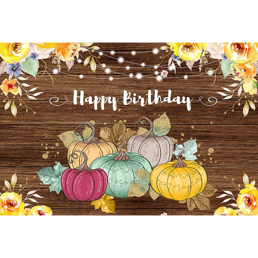 Fall Happy Birthday