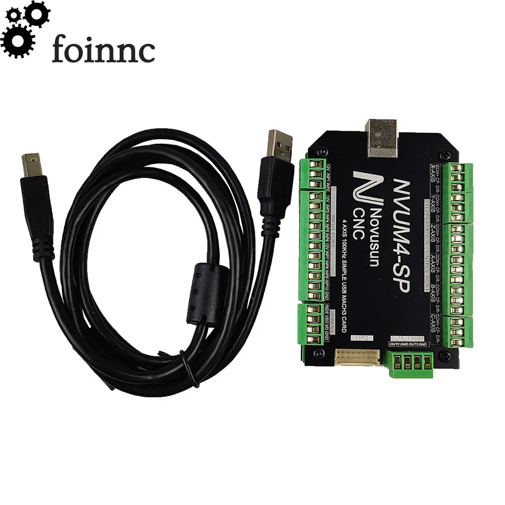 Mach3 USB Interface NVUM SP CNC Motion Controller NVCM SP 3/4/5/6 Axis CNC Motion Control Card ...