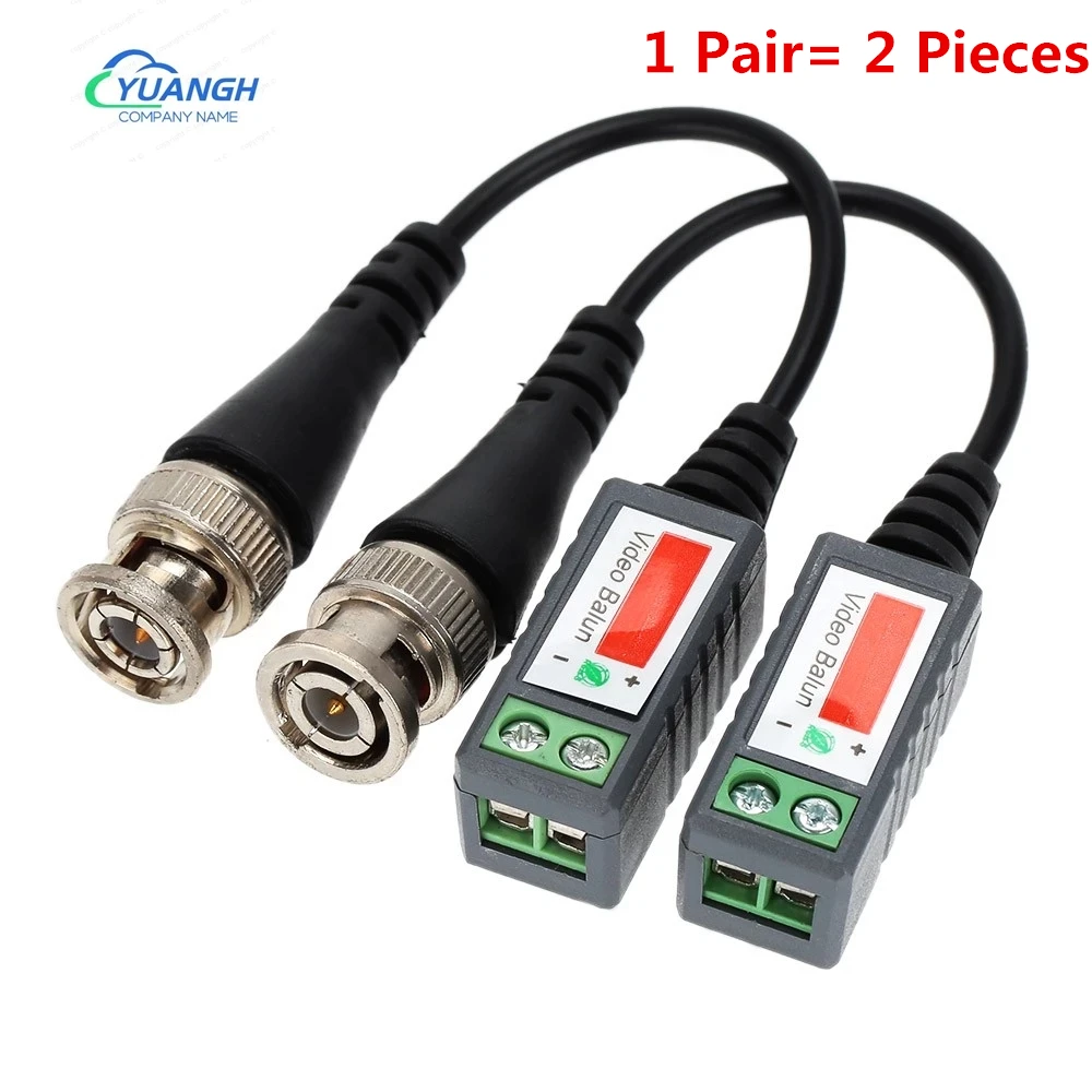 Transceptores de vídeo pasivo CCTV HD 5MP Balun 2000ft distancia UTP ...