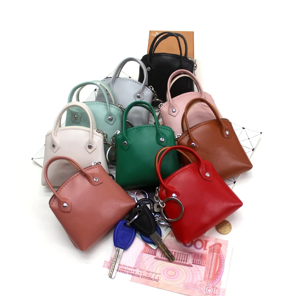 Coin Purses Fashion Super Mini Doll Handbag Model Women Clutch Wallet ...