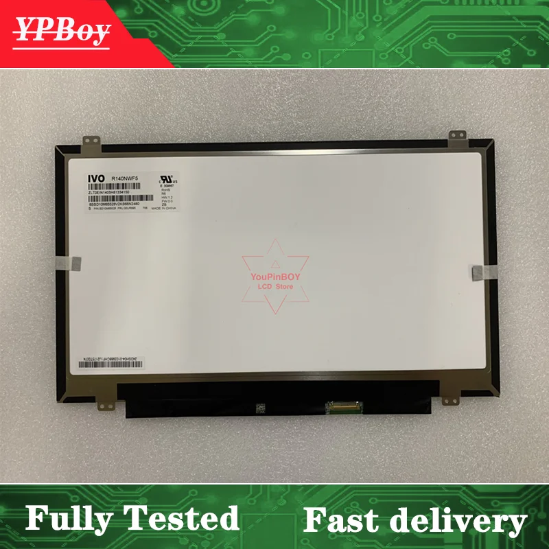 14.0" R140NWF5 R1 R6 for Lenovo Thinkpad T470S T480S LCD LED Display ...