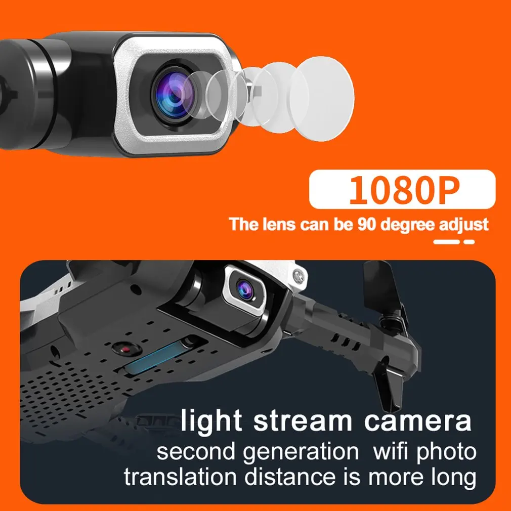 LANSENXI-NVO Радиоуправляемый Дрон 4K 1080P Квадрокоптер 2,4 ГГц WiFi ...