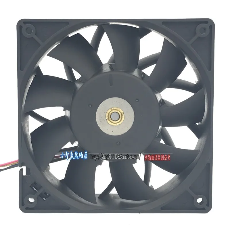original FFC1248DE DC48V 0.75A 12CM four-wire PWM large air volume ...