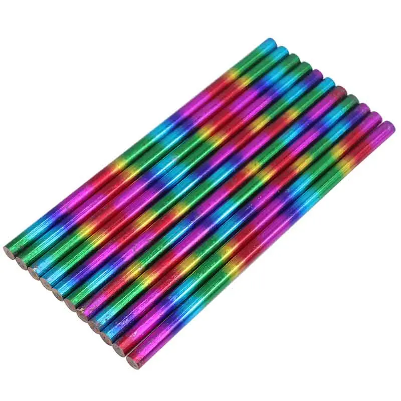 5-Pcs-Rainbow-pencil-laser-film-HB-core-pencil-creative-novelty ...