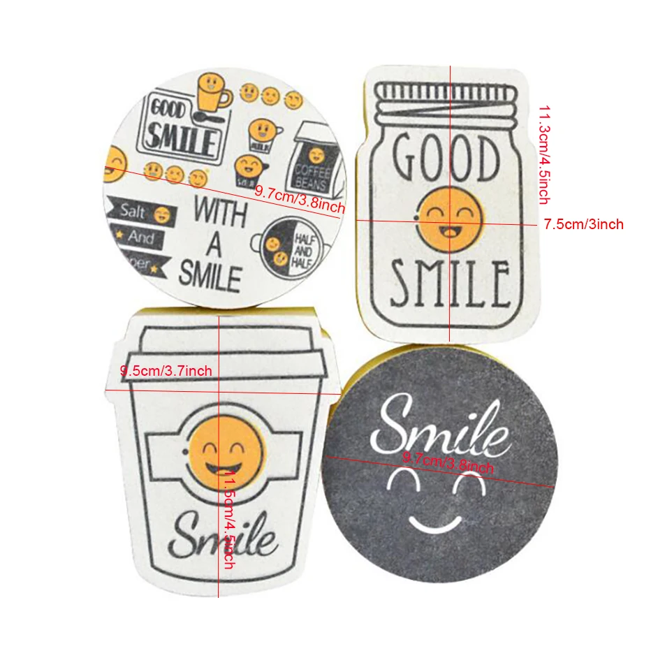 EPONGE - TAMPON A RECURER,--Éponges de nettoyage smiley 4 pièces ...