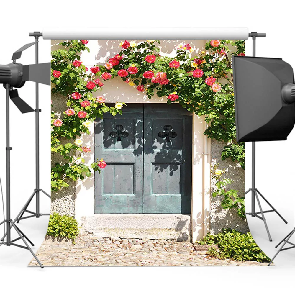 MOCSICKAOld-Master-Door-Photo-Shoot-Backdrop-for-Photography-Flower ...