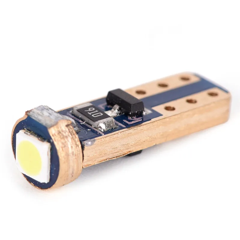 10X T5 3030 Canbus 37 70 73 74 W5W LED 1SMD White borad Light Bulb 12V ...