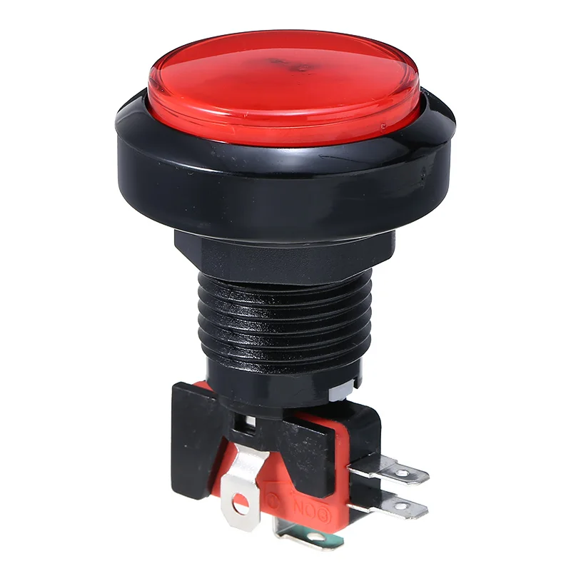 1-set-45mm-Push-Button-Buttons-Led-Micro-12V-LED-Power-Button-Set-Game ...