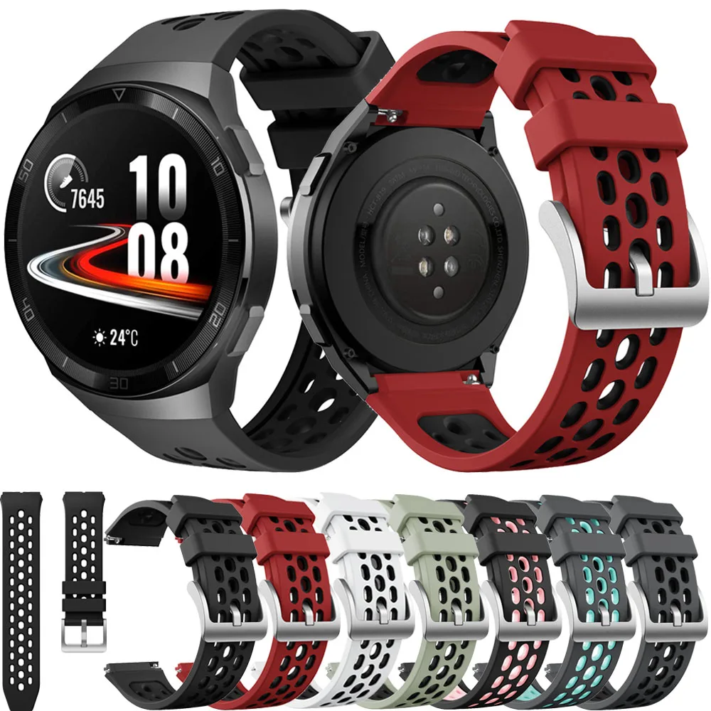 Silicone-Sport-Watch-Strap-For-Huawei-watch-GT-2e-GT-2-E-original ...