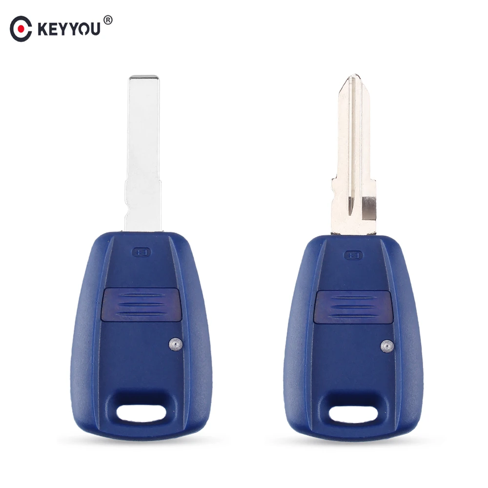 KEYYOU Car Styling Remote Key Shell Case Cover 1 Button For Fiat Punto ...