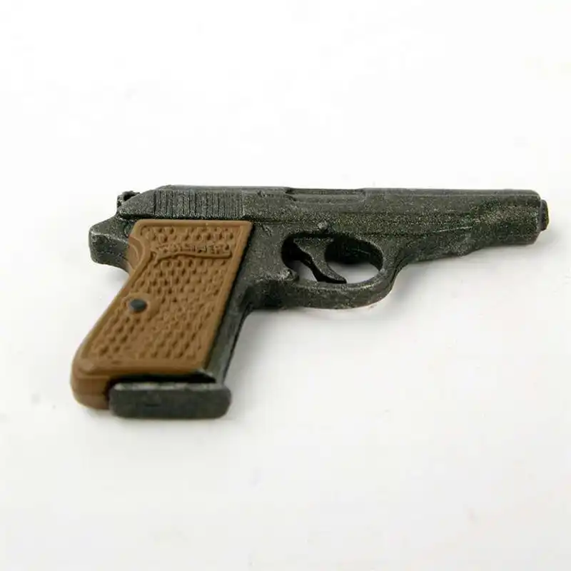 1:6 scale PPK pistol DIY model gun assemble weapon toys accessories fit ...