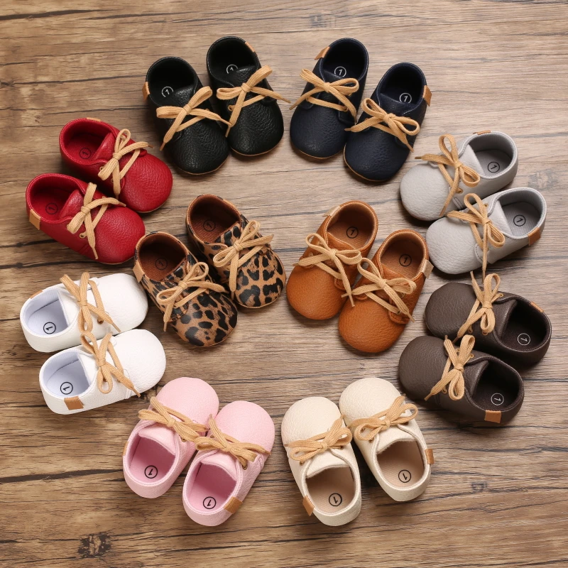 HAIZHIW-Newborn-Baby-Boy-Girl-Leather-Shoes-Infant-First-Walkers ...