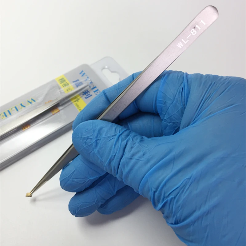 WL 858 - Pince industrielle antistatique ESD, pincettes de précision à ...