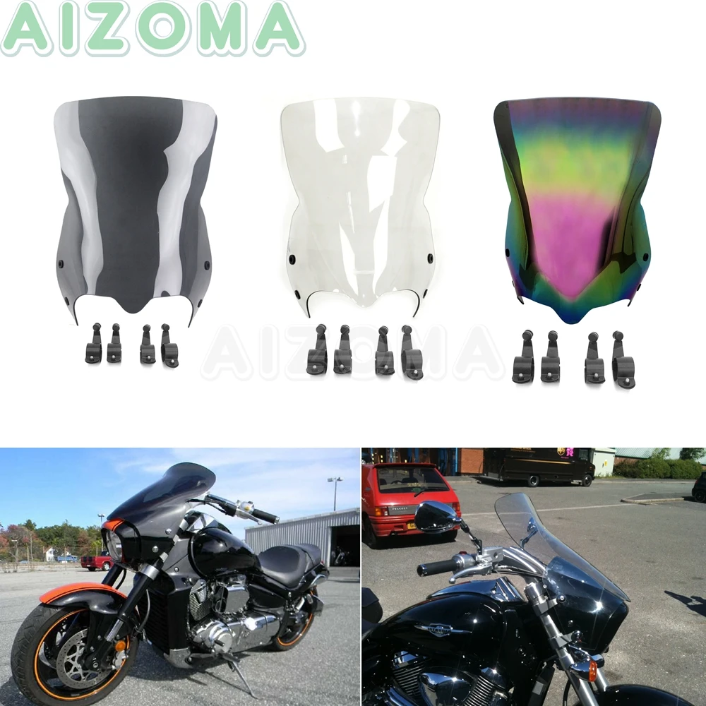 Vehicle Parts & Accessories Motorcycle Windshield Windscreens W ...