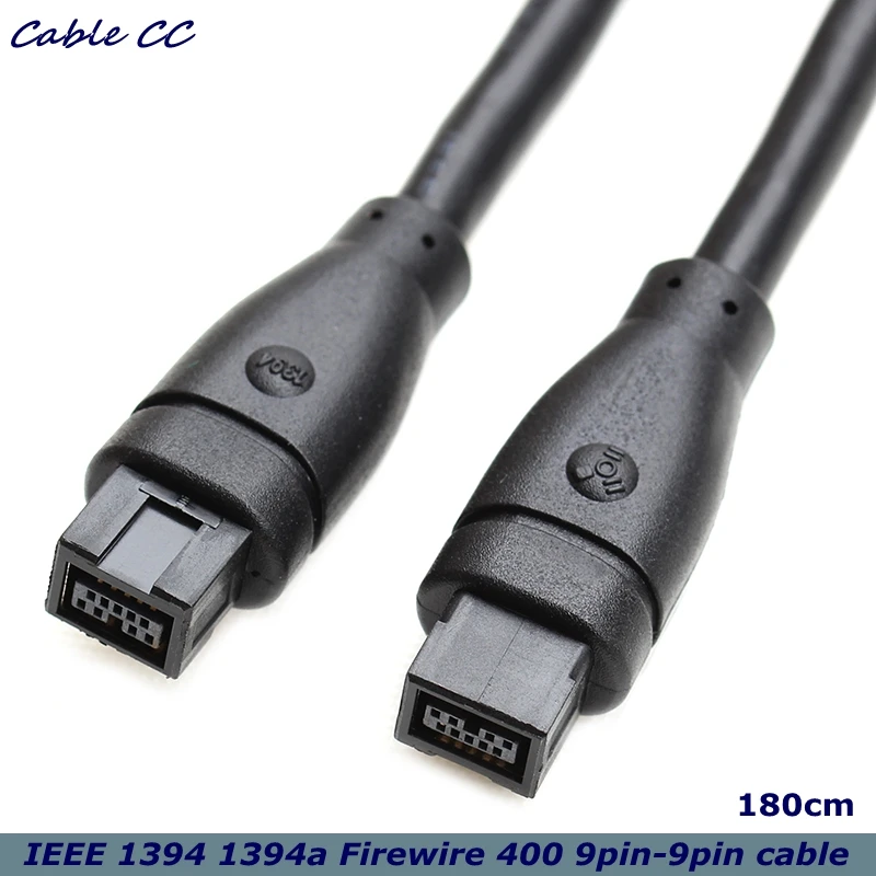 FireWire cable de 800 FireWire 800 9 9, IEEE1394, IEEE 1394 B, 6 pies, 9 pines a 9 pines, para ...