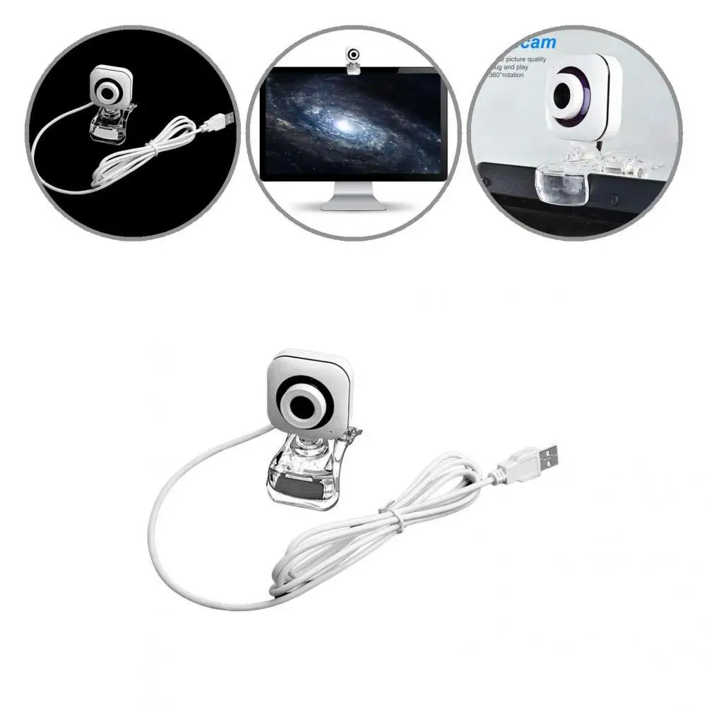 USB-Webcam-High-Clarity-Practical-Simple-Operation-360-Degree-Rotation ...