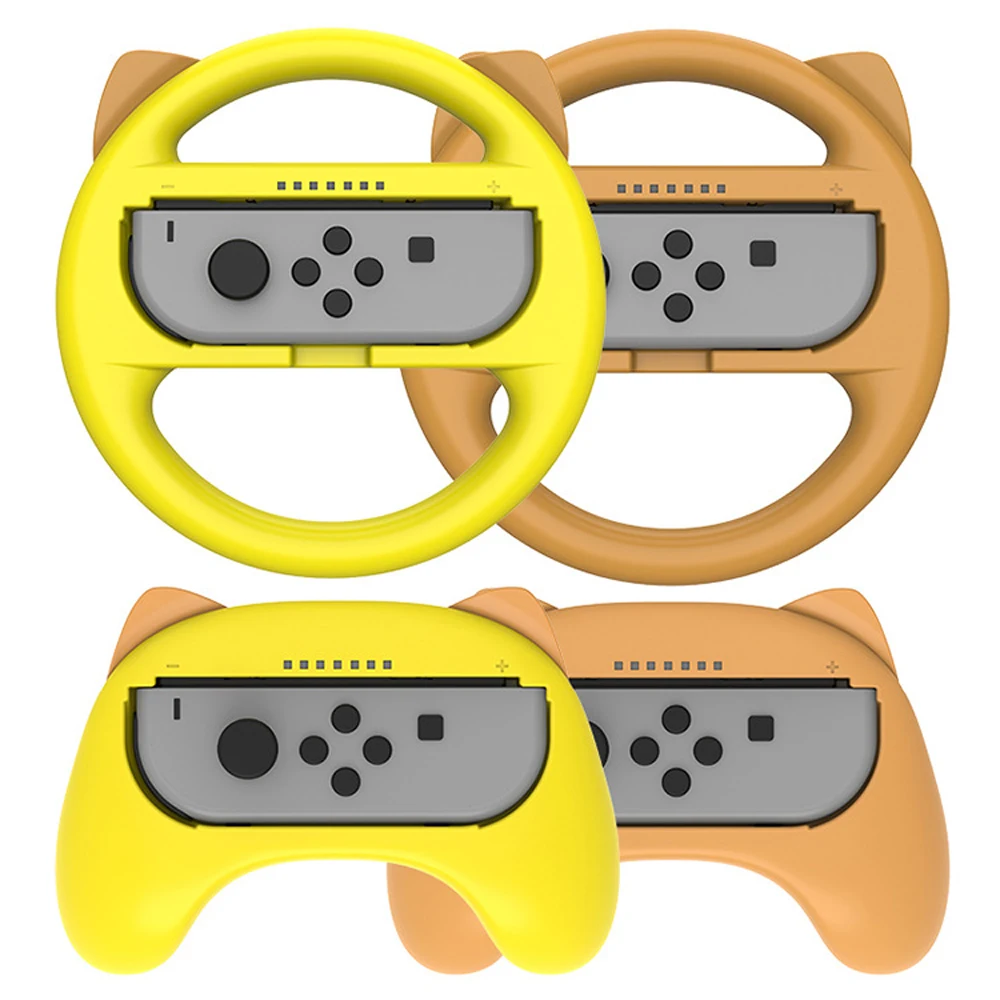 Manette jeux vidéo,Poignées de jeu Joy-con, 2 paires, pour manette de ...