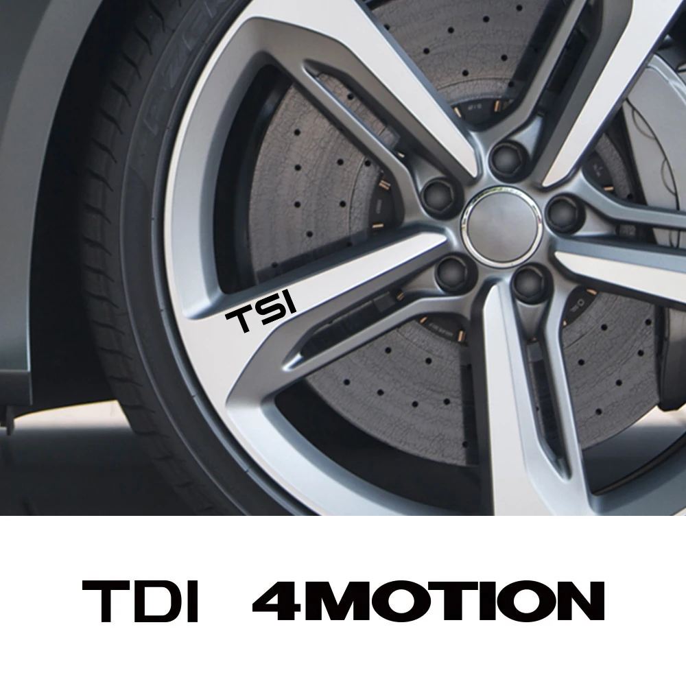 TSI-Car-Stickers-Auto-Wheel-Rim-Decals-For-Volkswagen-VW-TSI-TDI ...