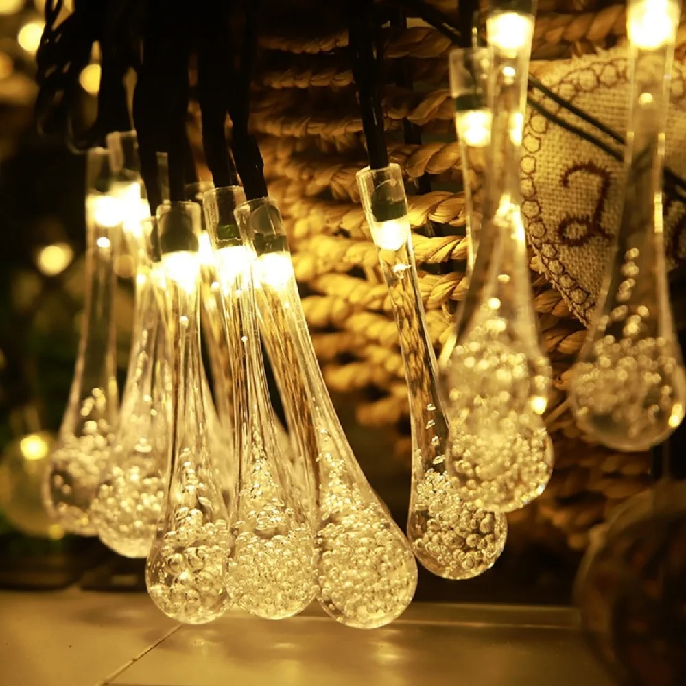 Cristal Water Drop LED String Lights: The Real-World Experience That ...