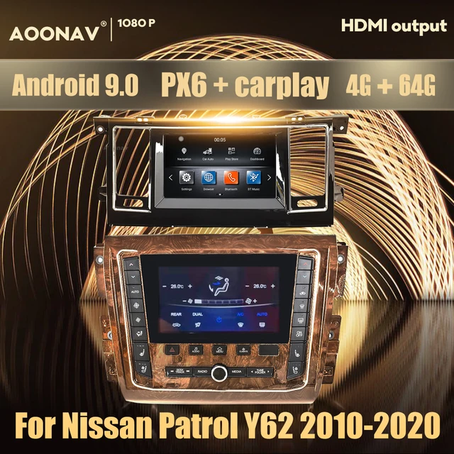 NEWest 2020 Y62 Android Car Radio For Nissan Patrol Y62 2010-2019 car ...