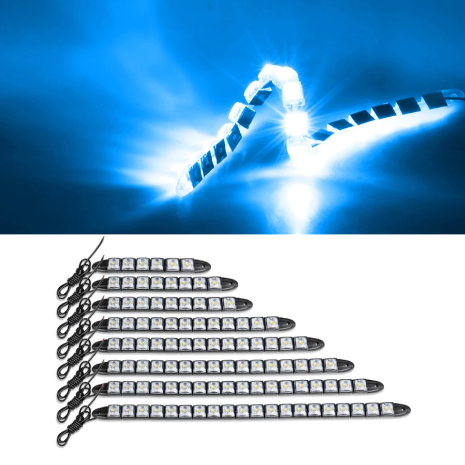 12-24V-2PCS-Car-Daytime-Running-Light-Car-styling-DRL-Car-Daytime-Lamp ...