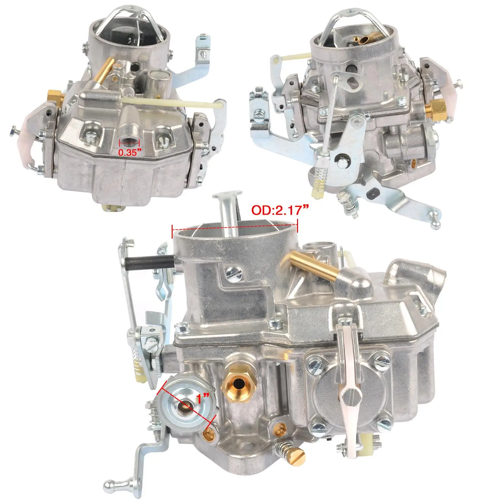 AP03 Autolite 1100 Carburetor for Ford straight-6 engine truck F100 ...