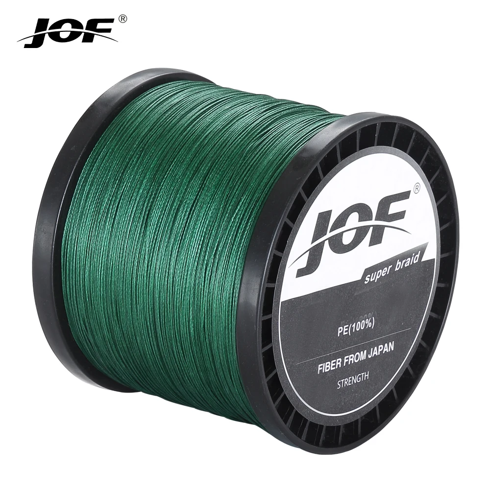 JOF Fishing Wire Line 8 Strands 300m 500m 1000m Braid Wire Super ...