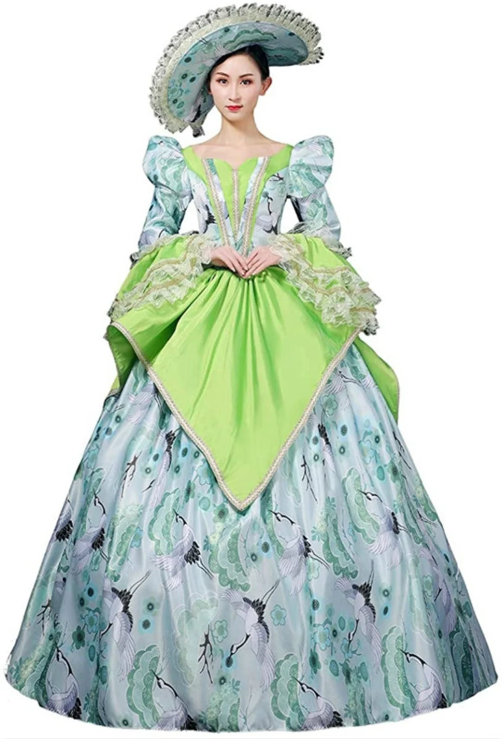 18th-Century-Rococo-Royal-Court-Dress-Retro-Baroque-Clothing ...