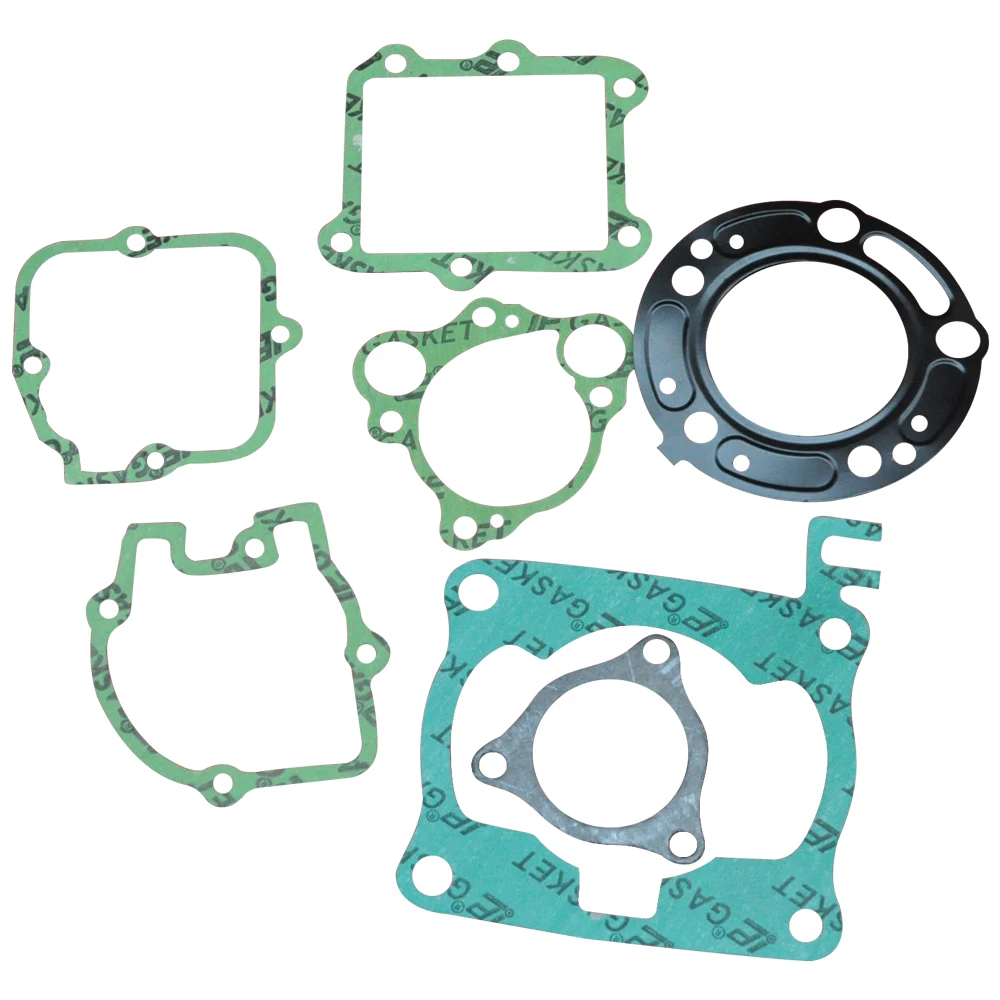 Motorcycle Crankcase Engine Exhaust Pipe Cylinder Head Base Gasket Kit ...