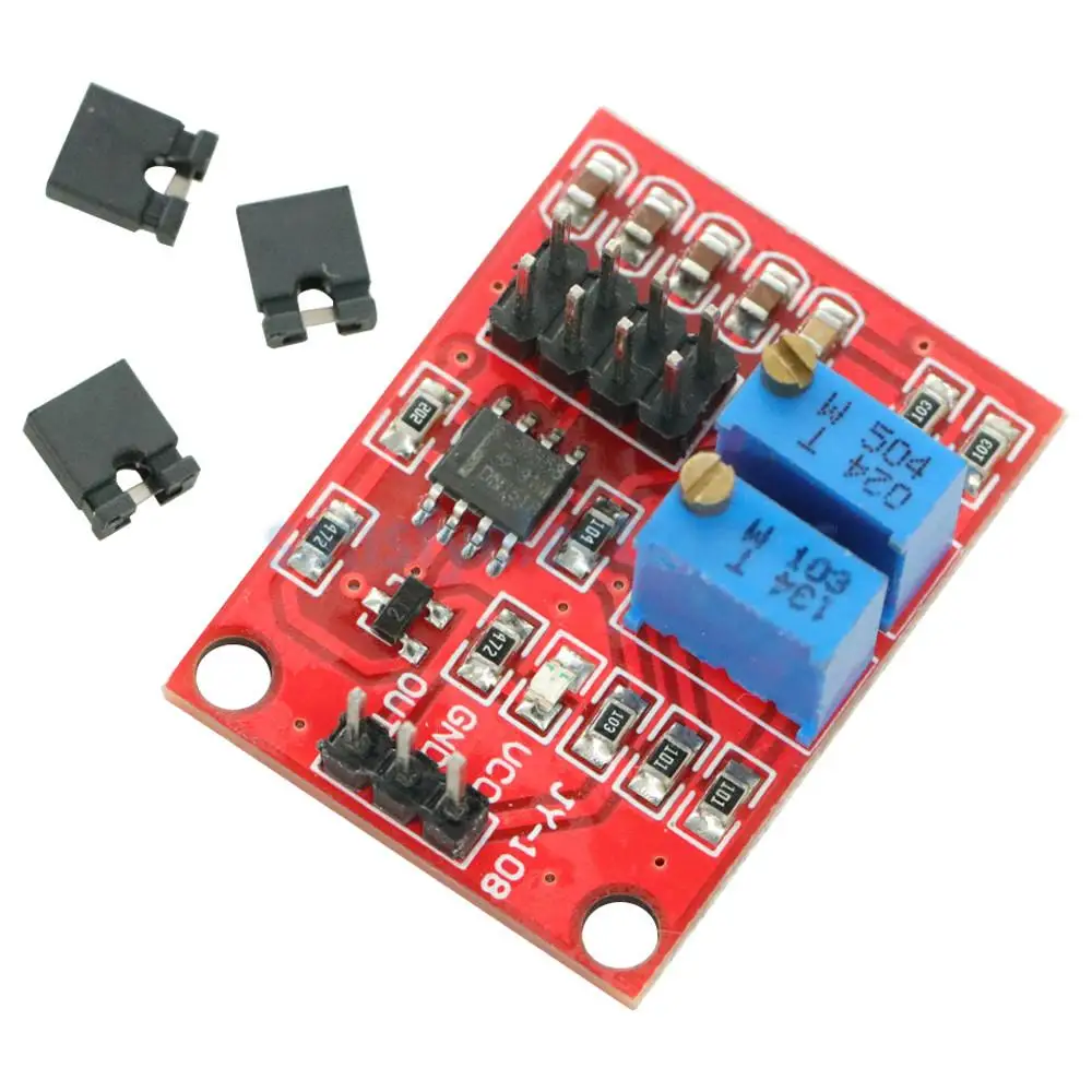 NE555 Pulse Frequency Module Duty Cycle LM358 Adjustable Module Square ...