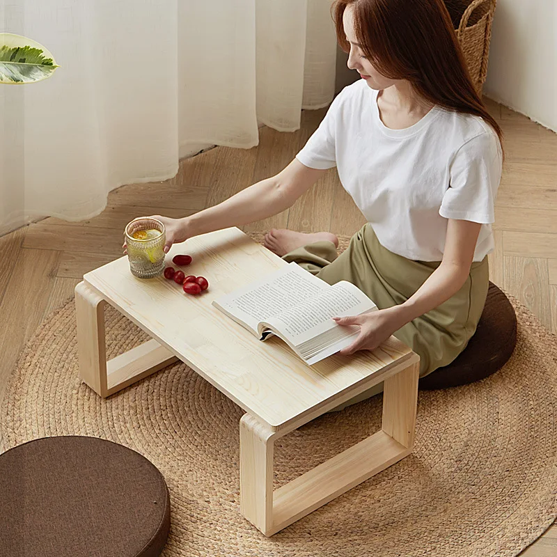 Short Low Square Coffee Table