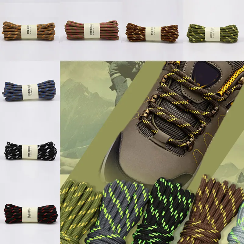 1 Pair Strong Shoelaces Round shoe Laces High Top Outdoor Walking ...