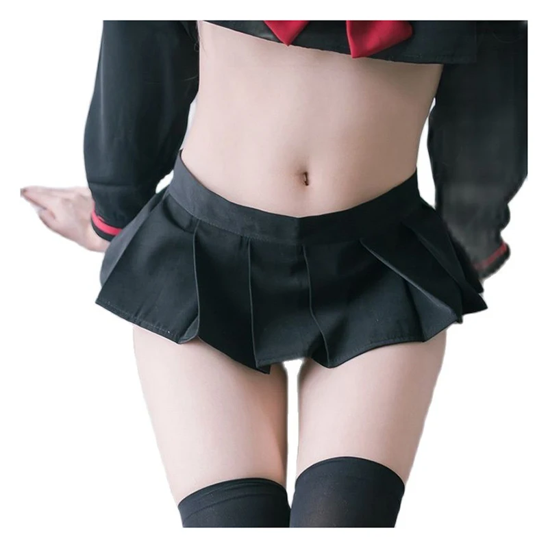 Sexy School Girl Uniforms Naughty Plaid Pleats Short Mini Hot Skirts